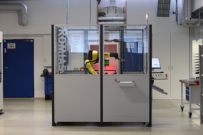 Directly to the film: New automated laser marking cell! | Schwanog LLC